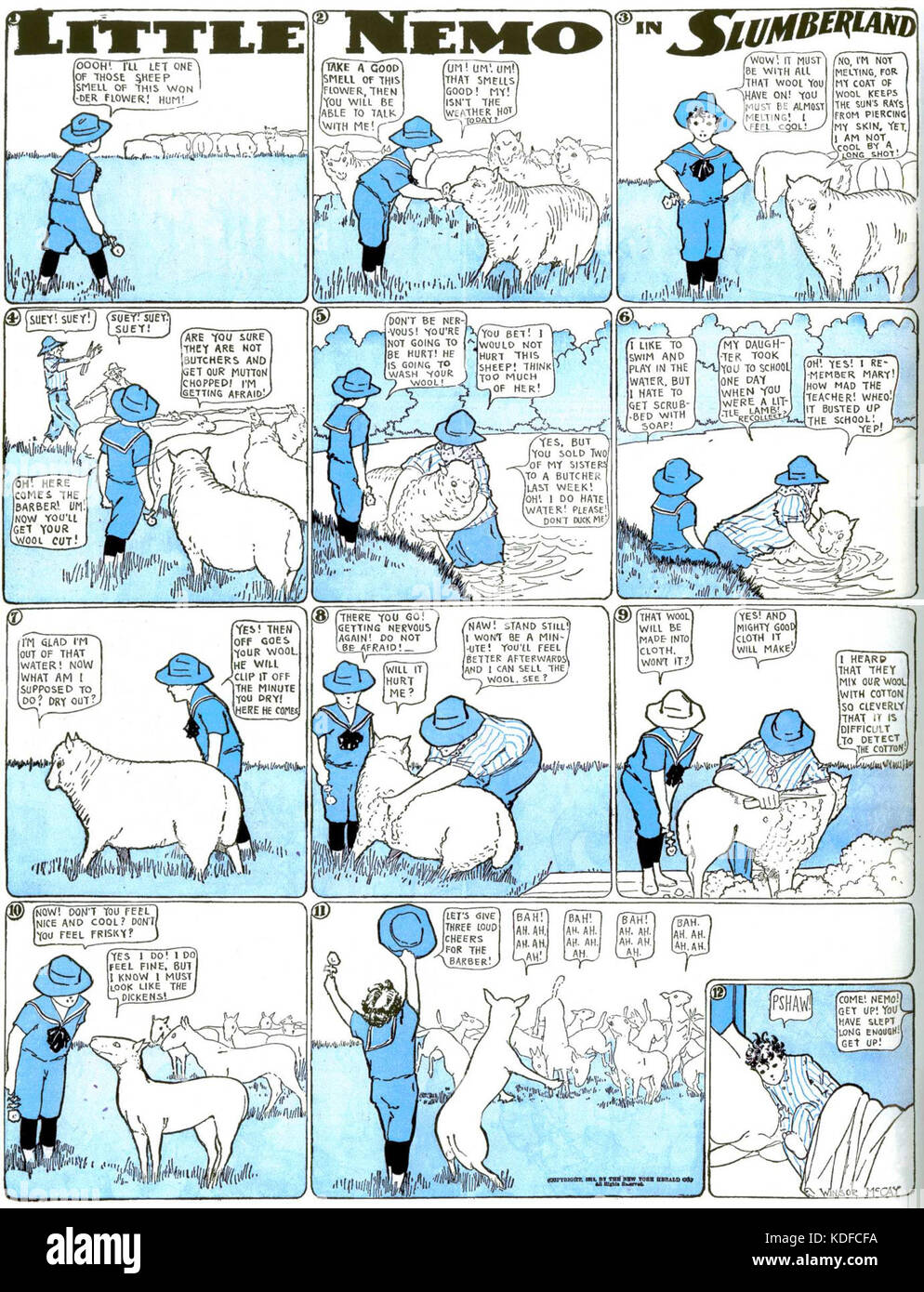 Little Nemo 1911 07 23 Stock Photo - Alamy