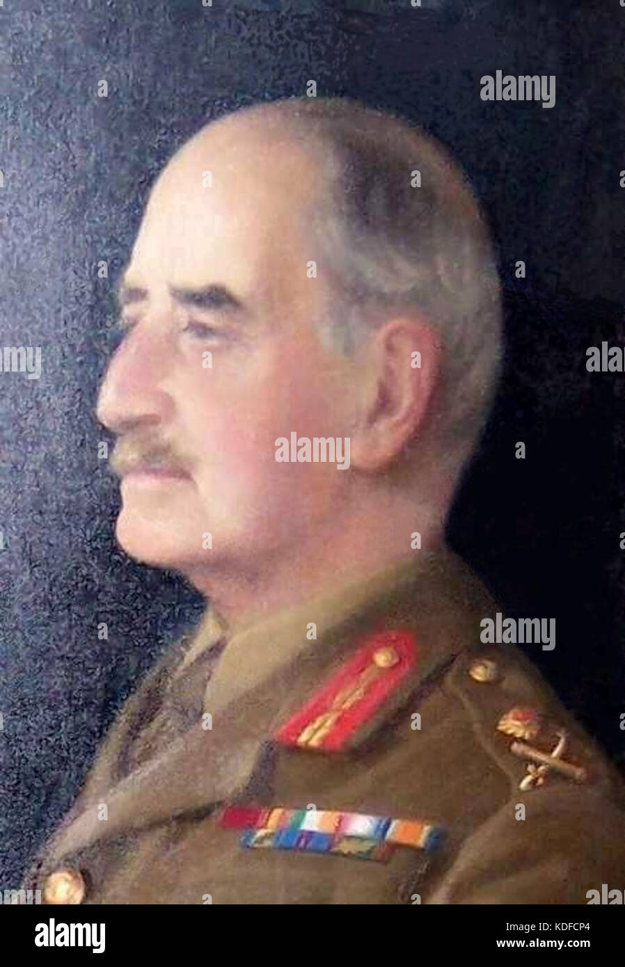 Major General William B Hickie (portrait Stock Photo - Alamy
