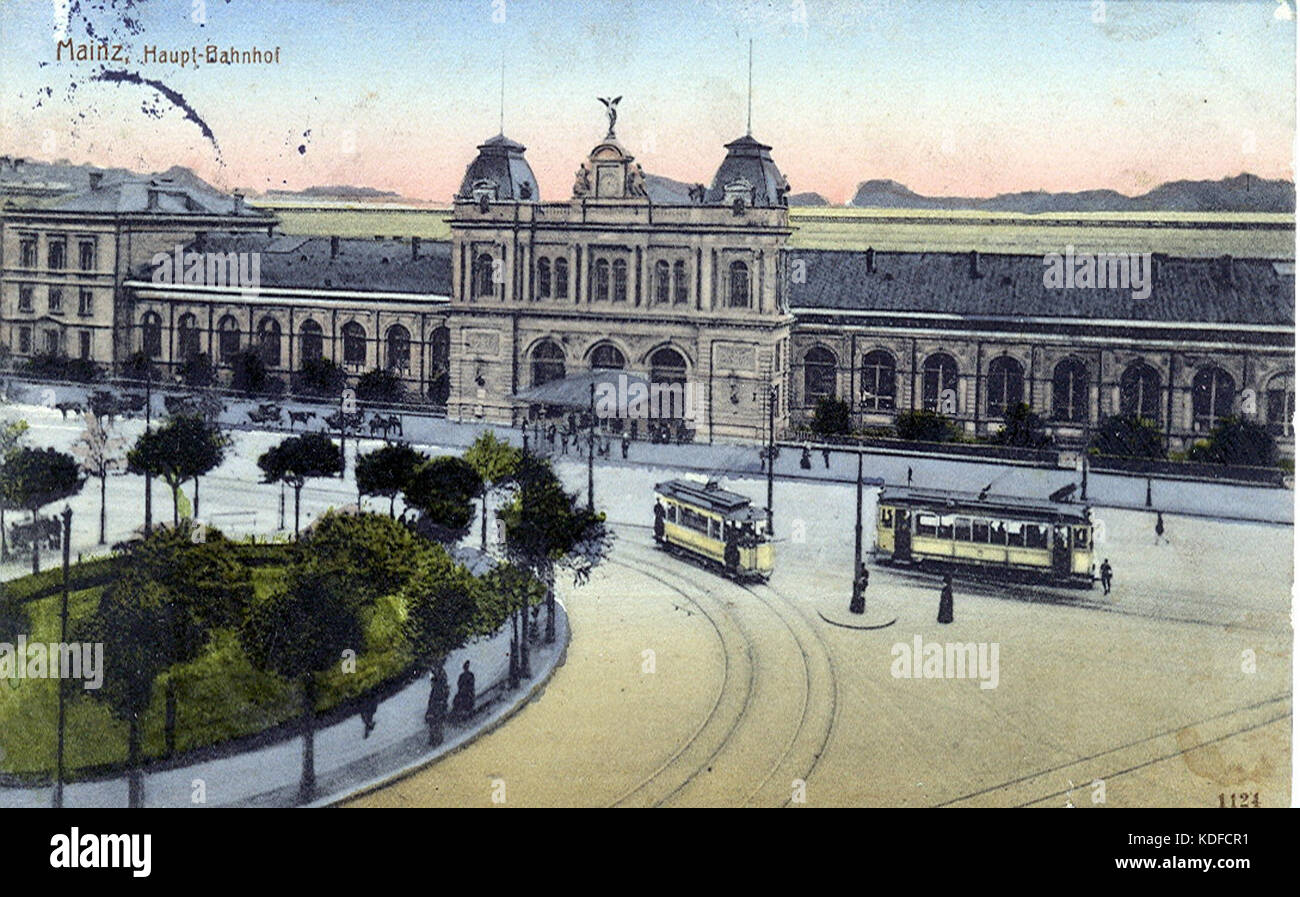 Mainz Hauptbahnhof Stock Photo - Alamy