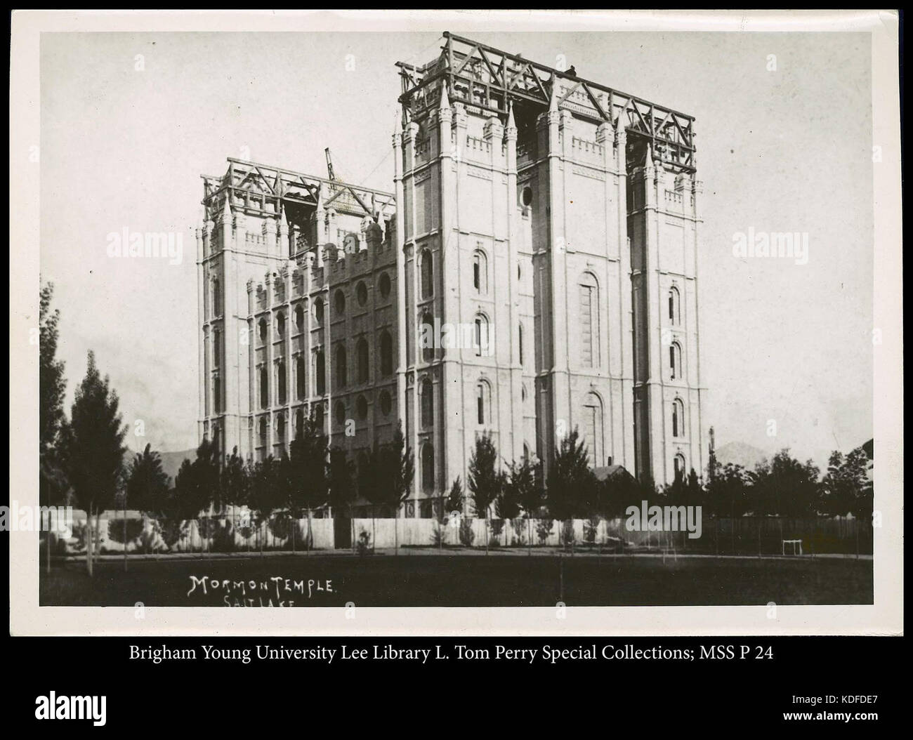 Historical mormon temple hi-res stock photography and images - Alamy