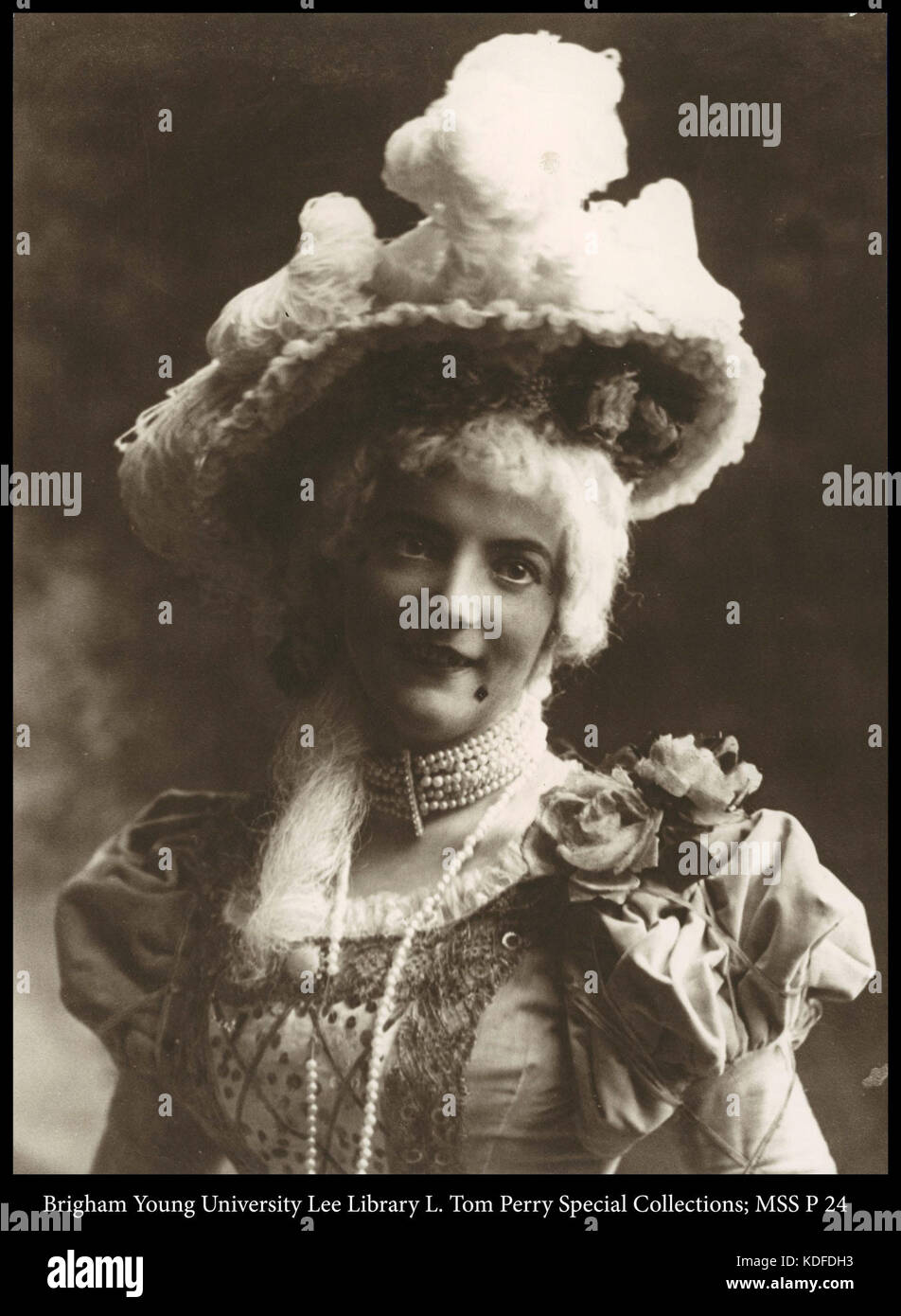 The portrait of Marianne Sharp portrays her features with attention to ...