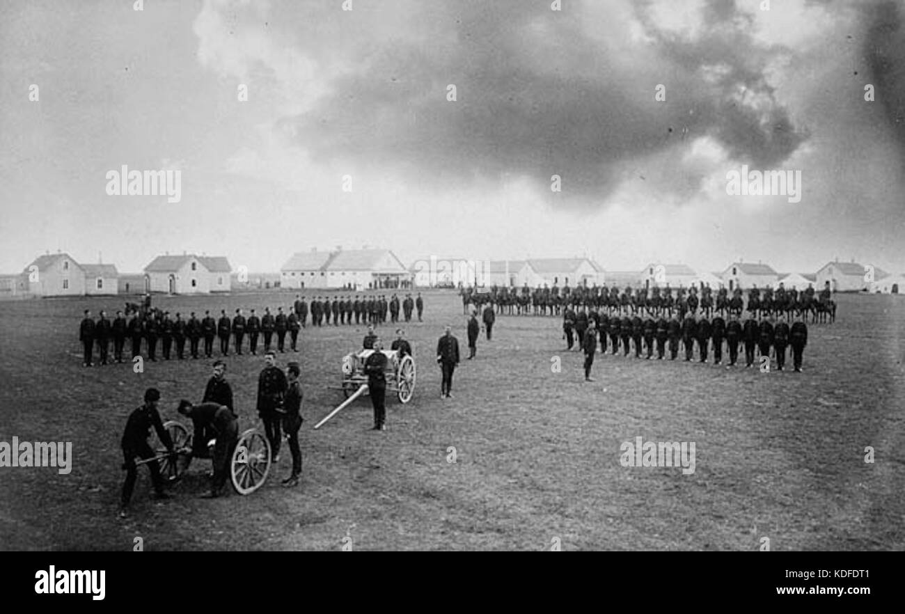 North West Mounted Police Barracks Stock Photo - Alamy