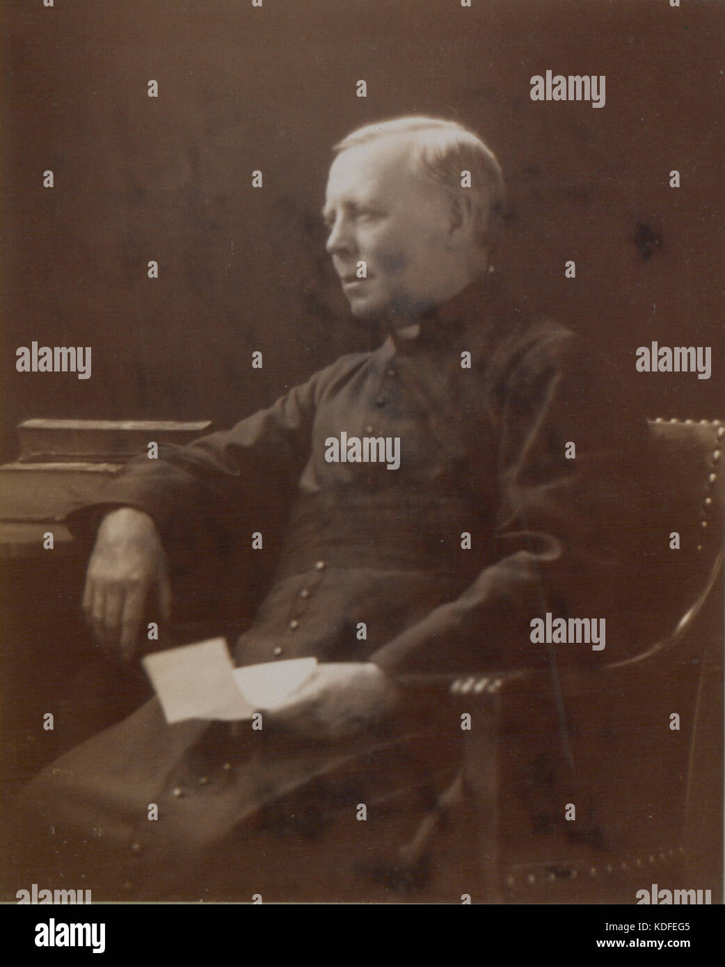 Portrait of Rev Father Callaghan Photo 3 A (HS85 10 13924 Stock Photo ...