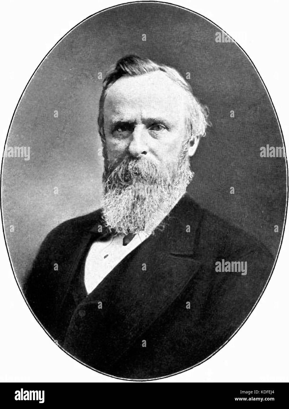 Presidents Rutherford B Hayes Stock Photo - Alamy