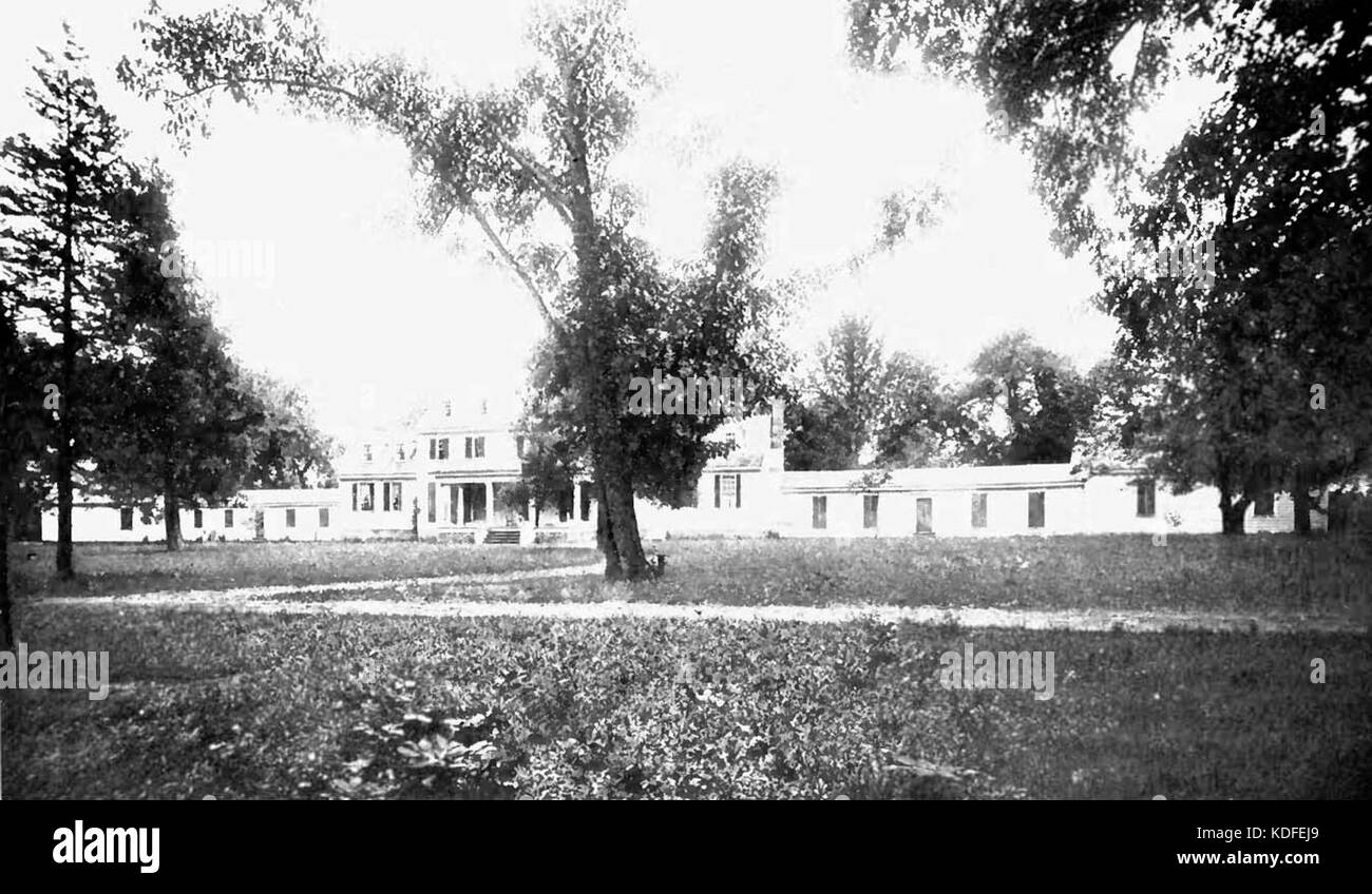 Presidents John Tyler Virginia home Stock Photo - Alamy