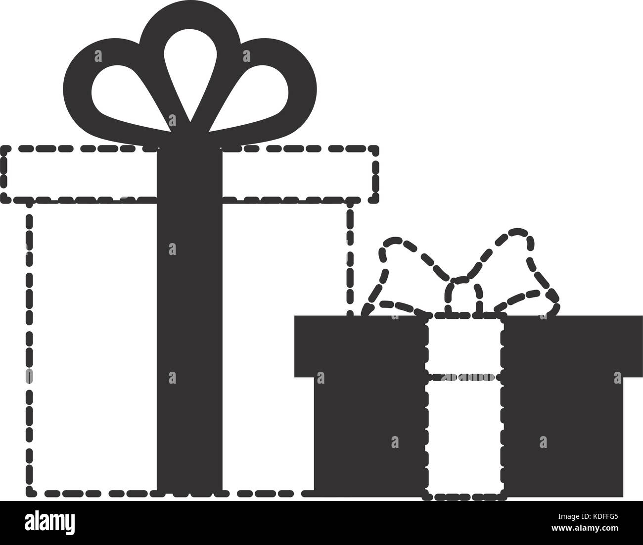 gift box design Stock Vector Image & Art - Alamy