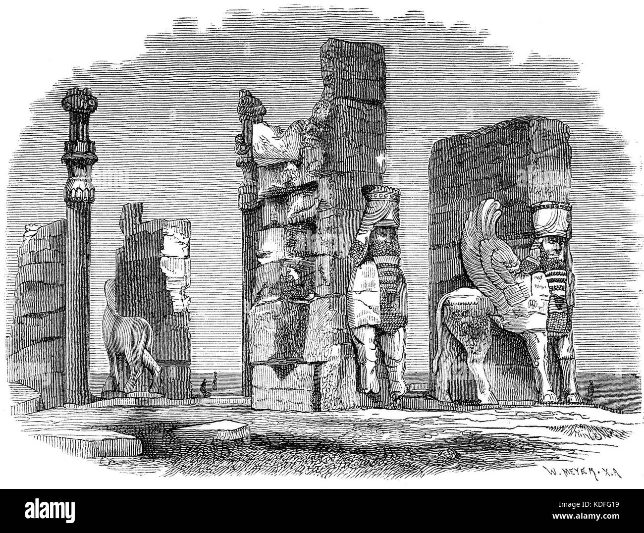 This illustration from 'Illustrerad Verldshistoria' (Illustrated World ...