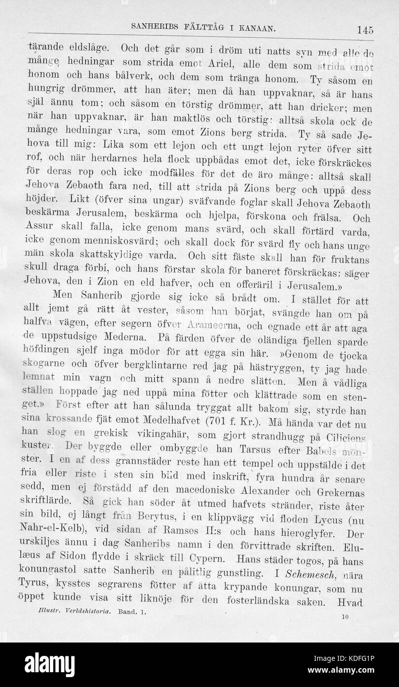 'Illustrerad Verldshistoria' (Illustrated World History), Volume I ...