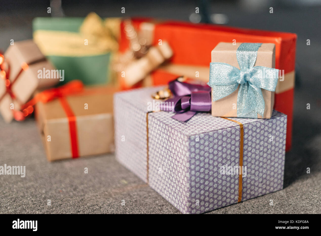 Various decorative boxes hi-res stock photography and images - Alamy