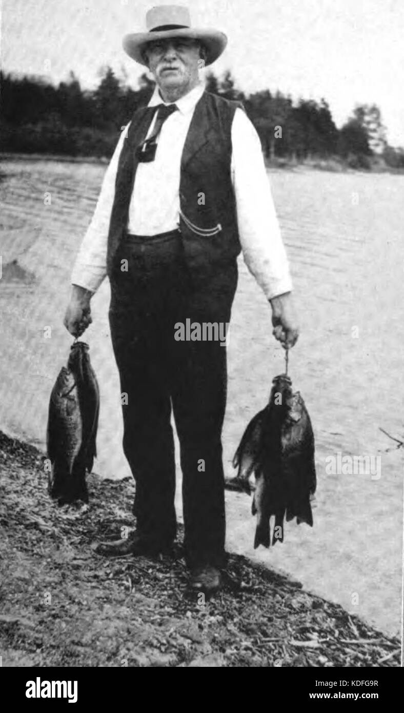 Joseph B. Foraker fishing Stock Photo - Alamy