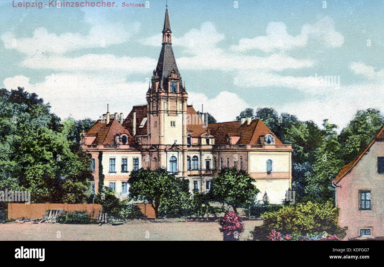 Kleinzschocher Schloss Stock Photo - Alamy