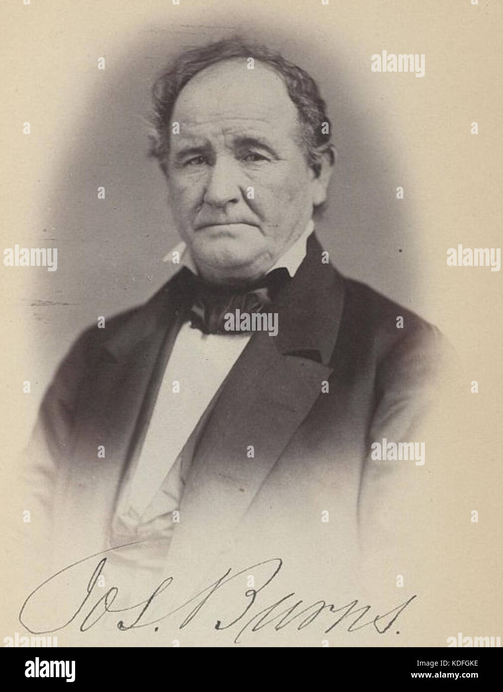 Joseph Burns (politician) ppmsca.26746 Stock Photo - Alamy