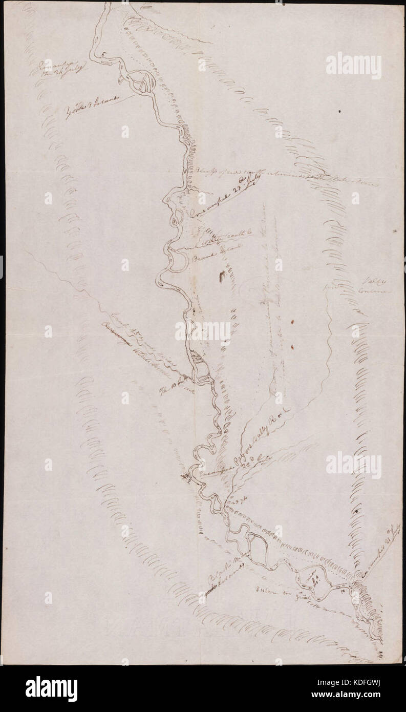 Lewis and clark map route hi-res stock photography and images - Alamy