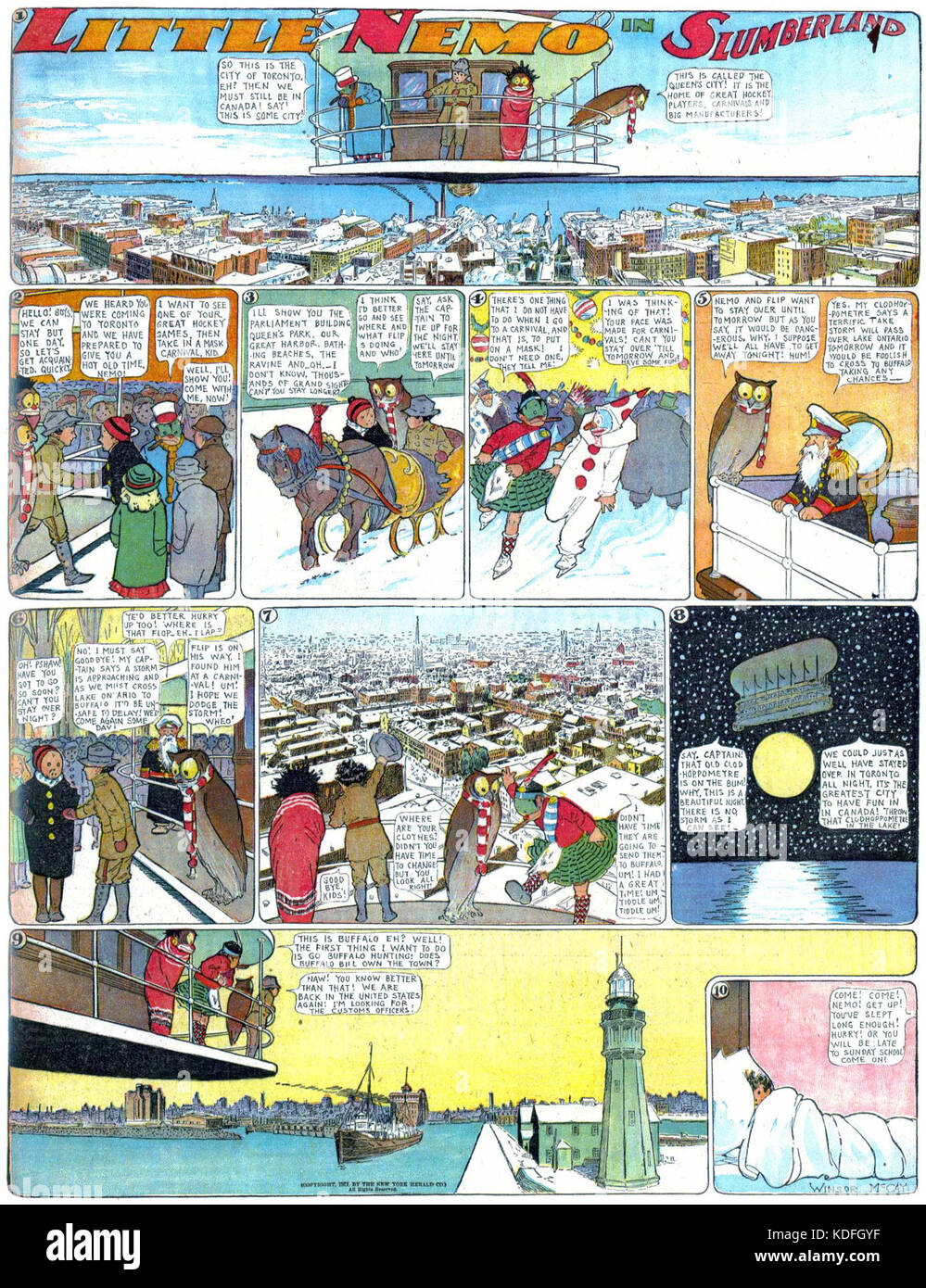 Little nemo 1911 hi-res stock photography and images - Alamy