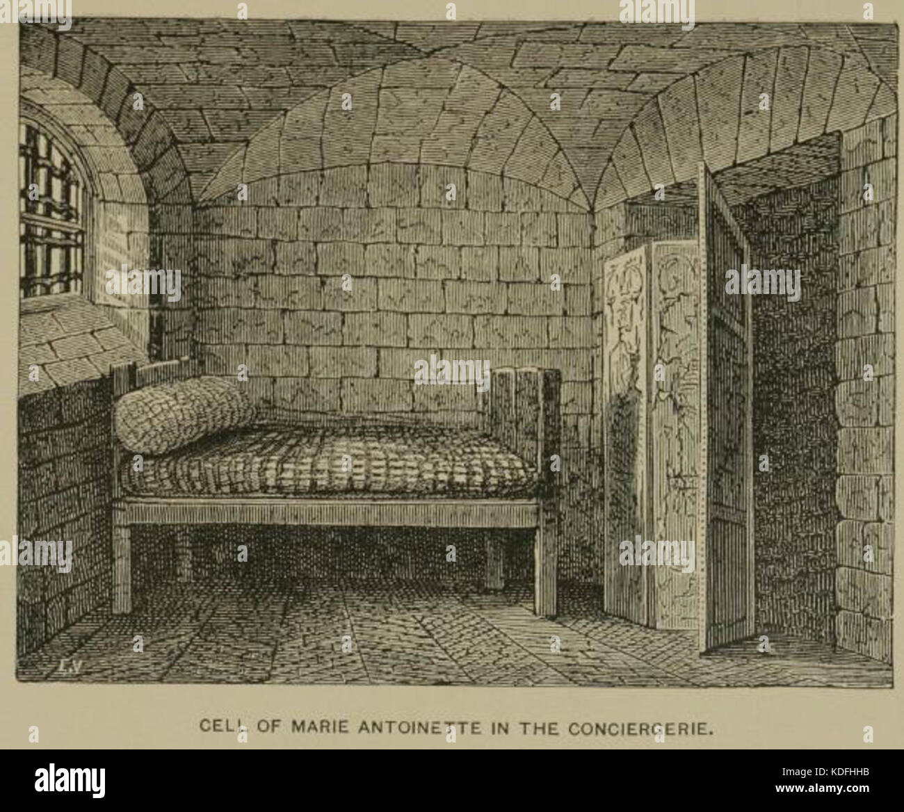 Marie Antoinette Cell Stock Photo - Alamy