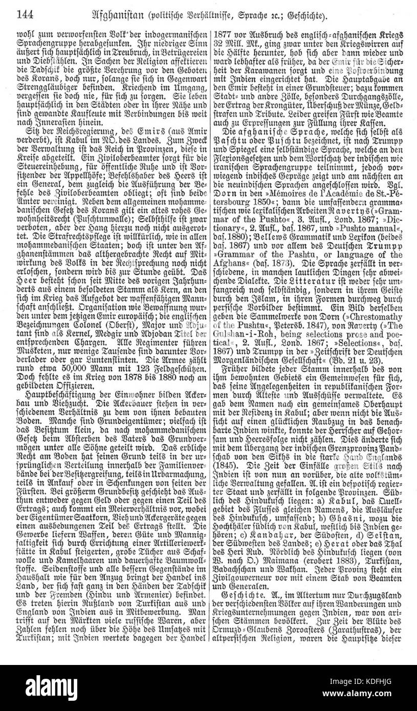 This excerpt from 'Meyers' encyclopedia provides detailed information ...