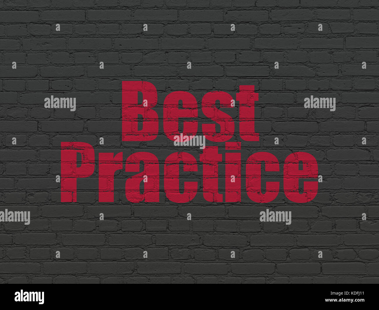 Education concept: Best Practice on wall background Stock Photo - Alamy