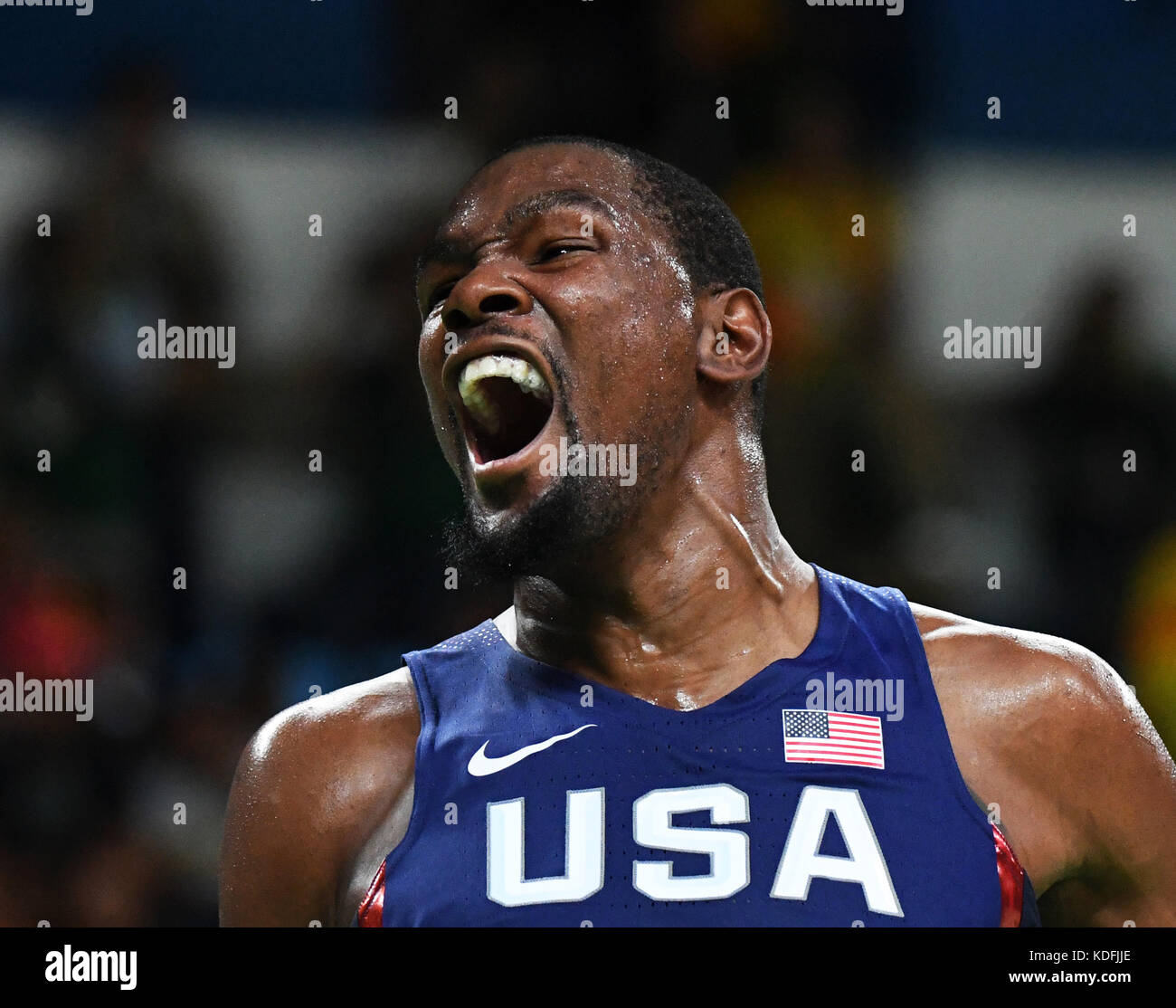 American basketball player Duran at the 2016 Olympic Games in Rio de ...