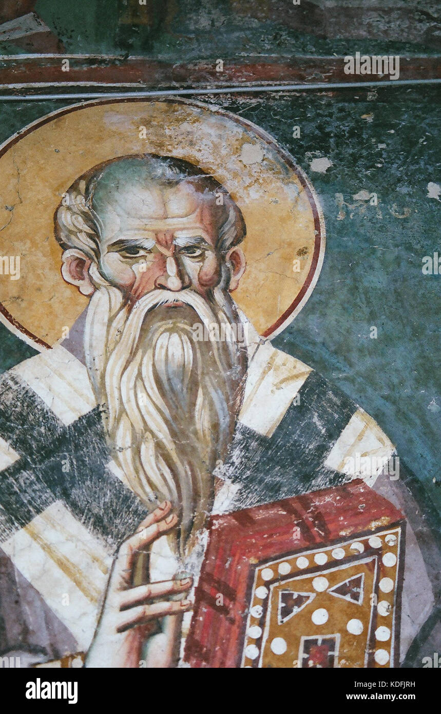 Paintings in the Church of the Theotokos Peribleptos of Ohrid 0387 ...