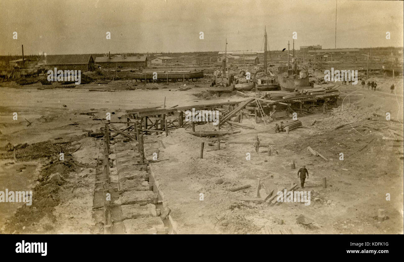 Port Nelson 1915 Stock Photo - Alamy
