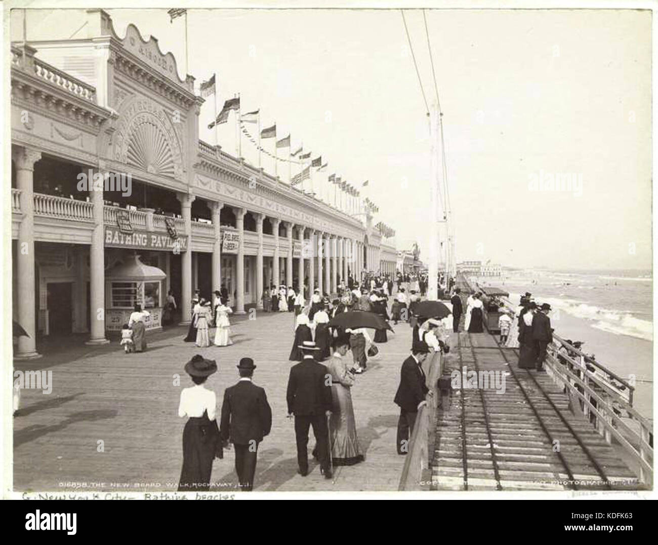 Rockaway Boardwalk High Resolution Stock Photography and Images - Alamy