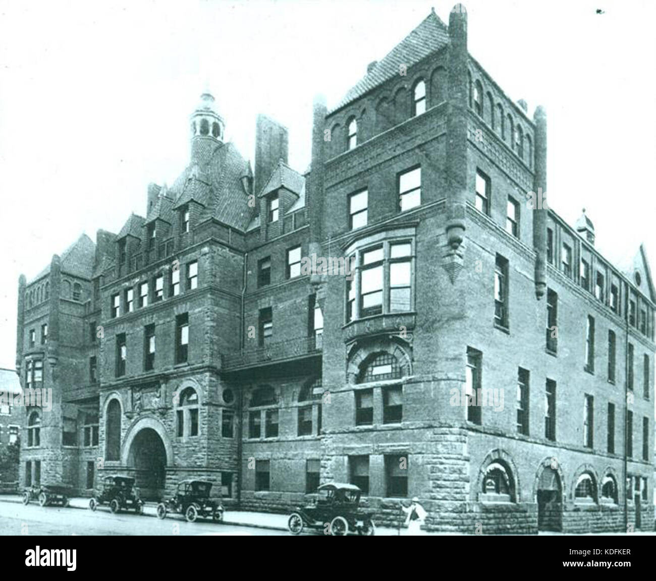 A historical image of the Sick Children's Hospital in Toronto, Ontario ...