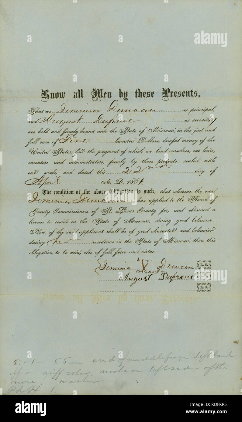 Jemima Duncan Free Negro Bond Stock Photo - Alamy