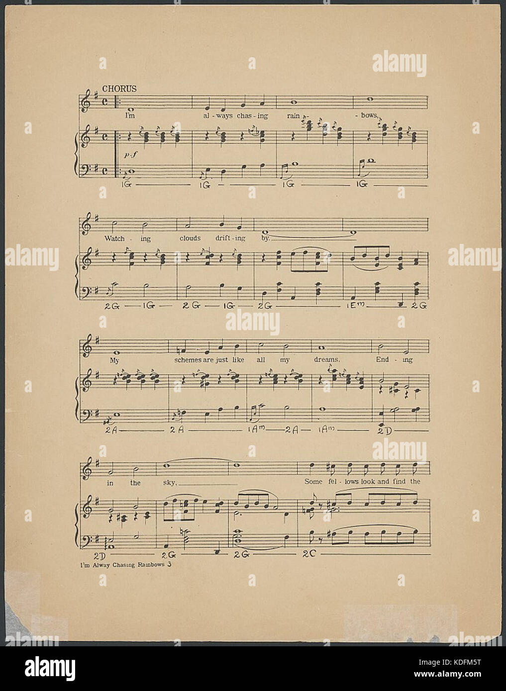 I'm Always Chasing Rainbows 3 Stock Photo - Alamy