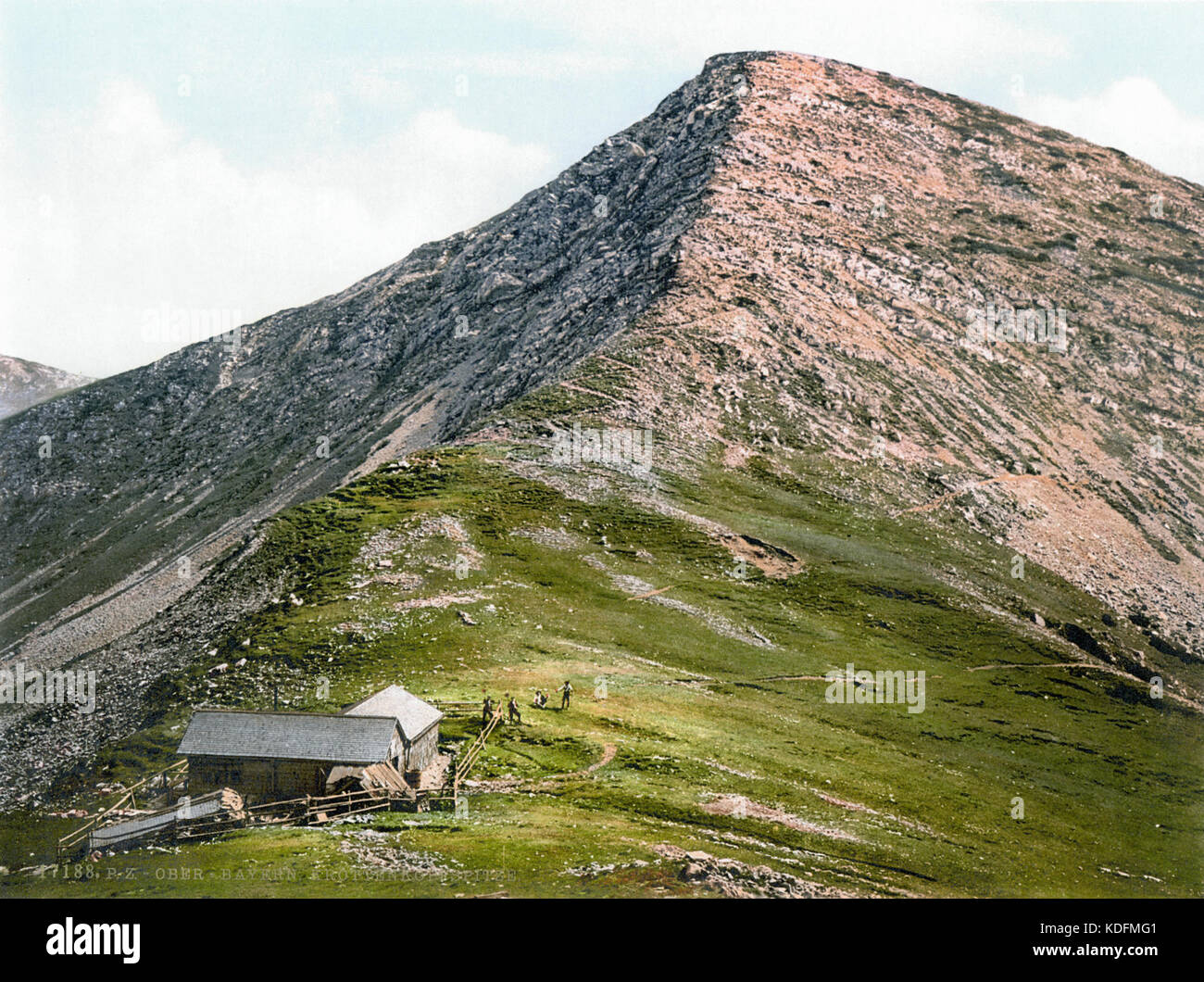 Krottenkopf 2 1900 Stock Photo - Alamy