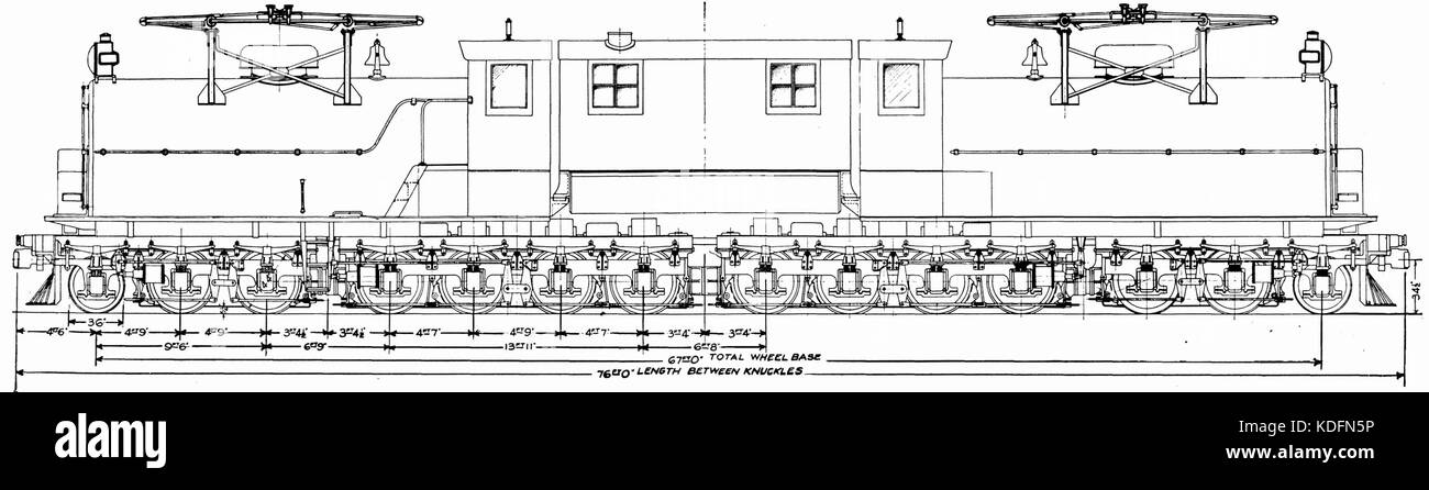 MILW Bi Polar drawing Stock Photo - Alamy