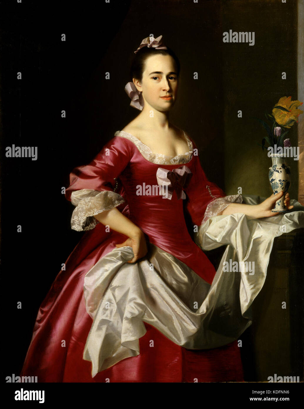 John Singleton Copley Mrs. George Watson Smithsonian Stock Photo - Alamy