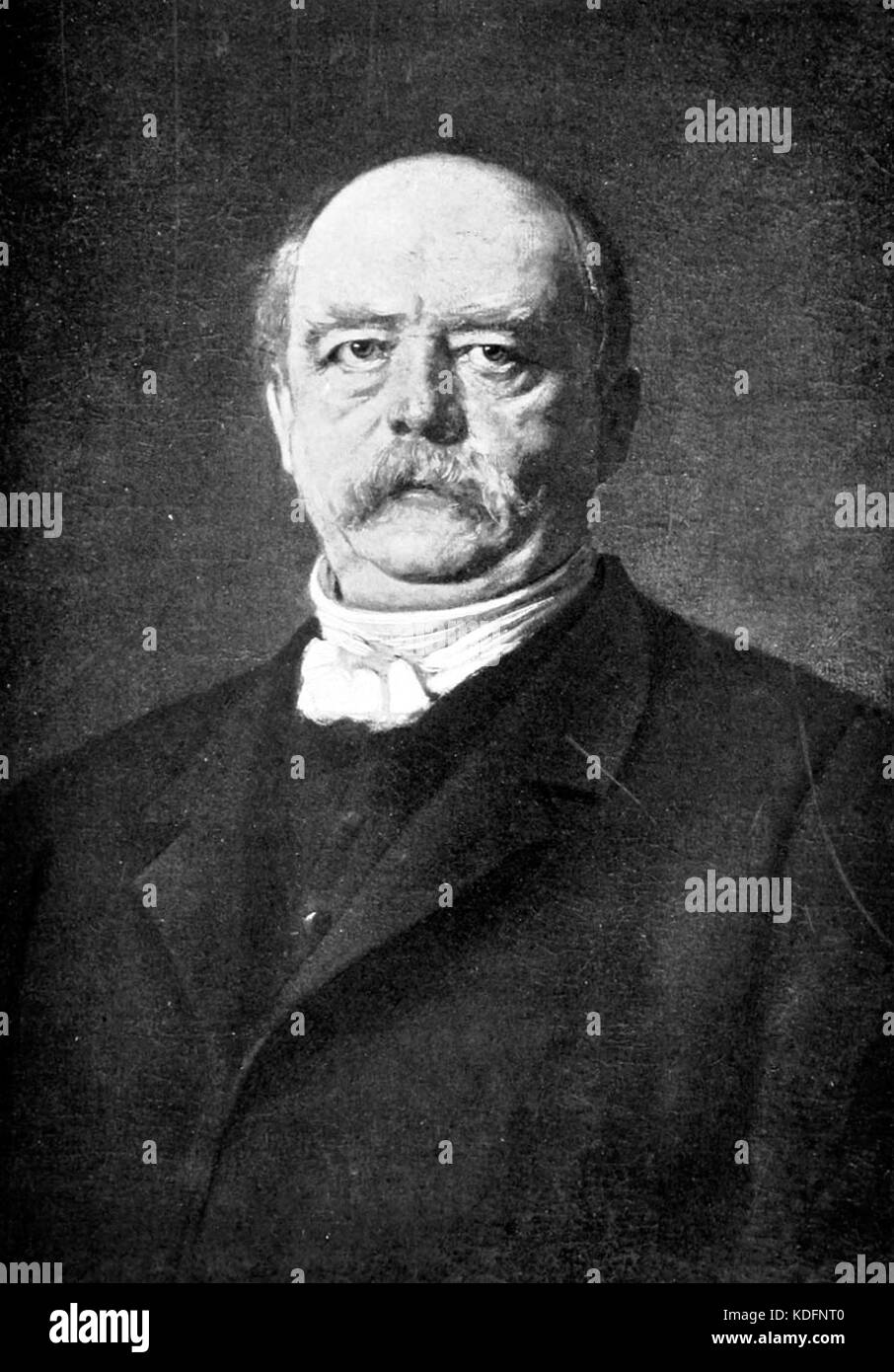 A 1905 image from the NIE depicts Otto von Bismarck, the first ...