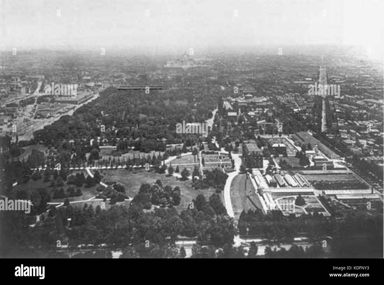 National Mall circa 1901 Washington DC Stock Photo - Alamy