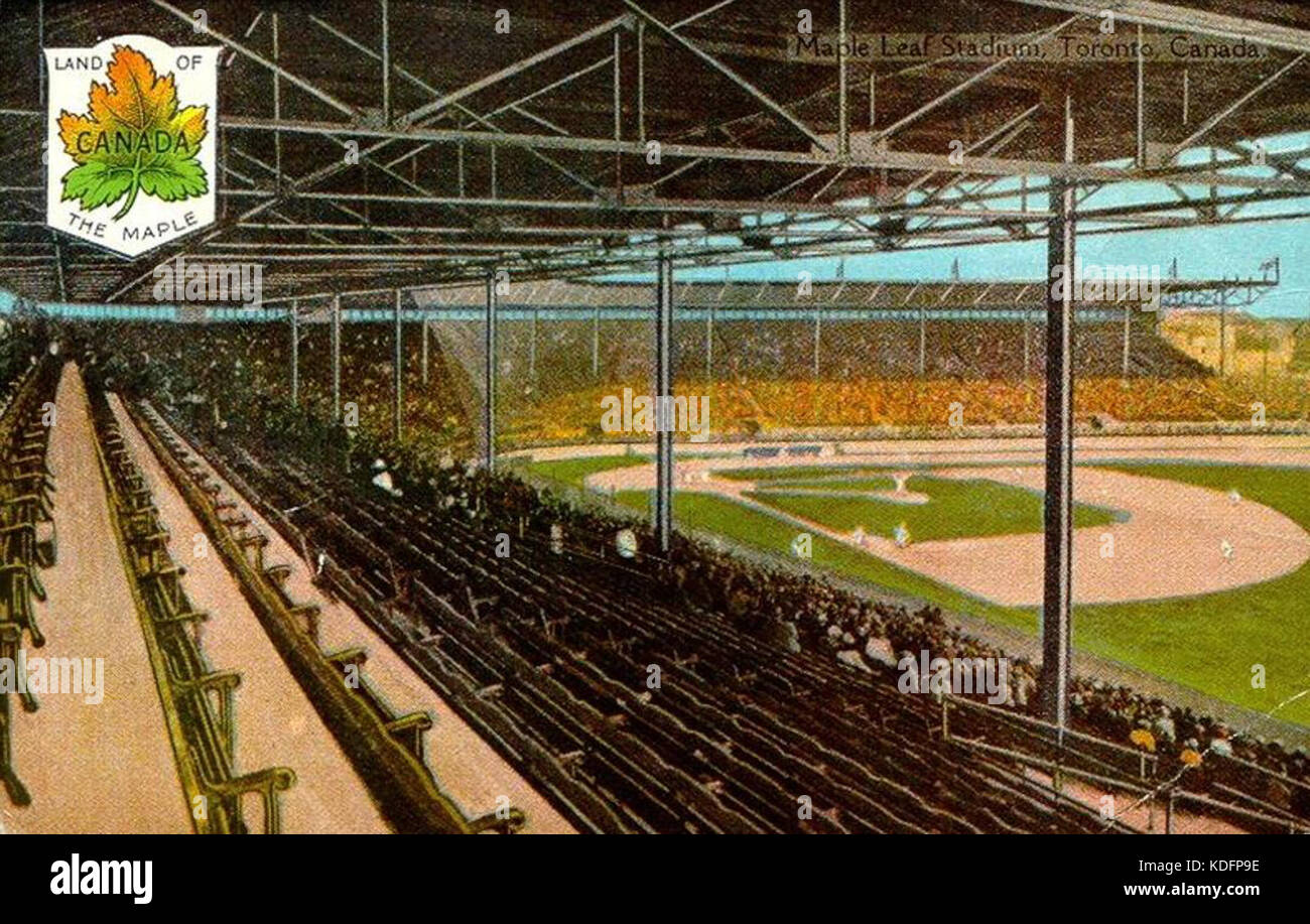 Maple Leaf Stadium Toronto circa 1908 Stock Photo - Alamy