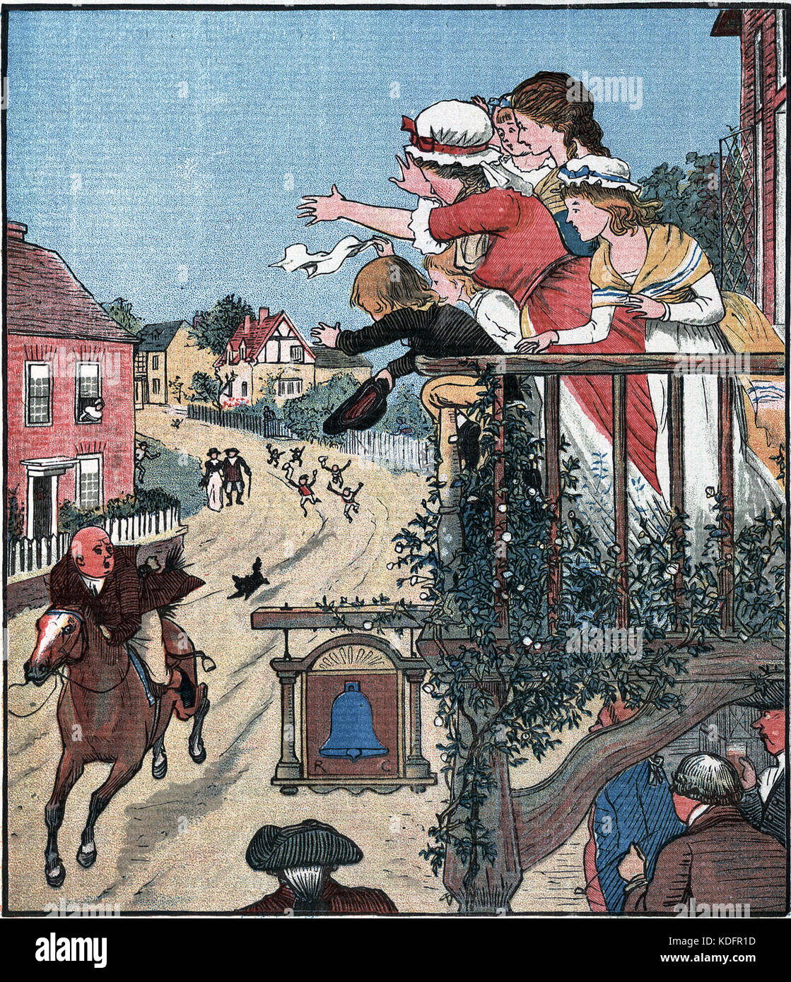 Randolph Caldecott collection page 0072 crop balance equalize Stock ...