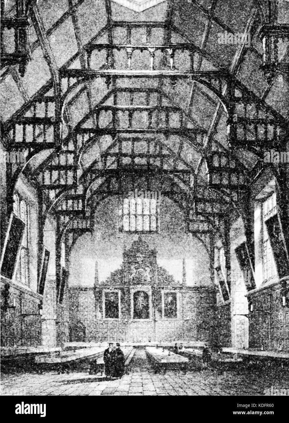 Old trinity college Black and White Stock Photos & Images - Alamy