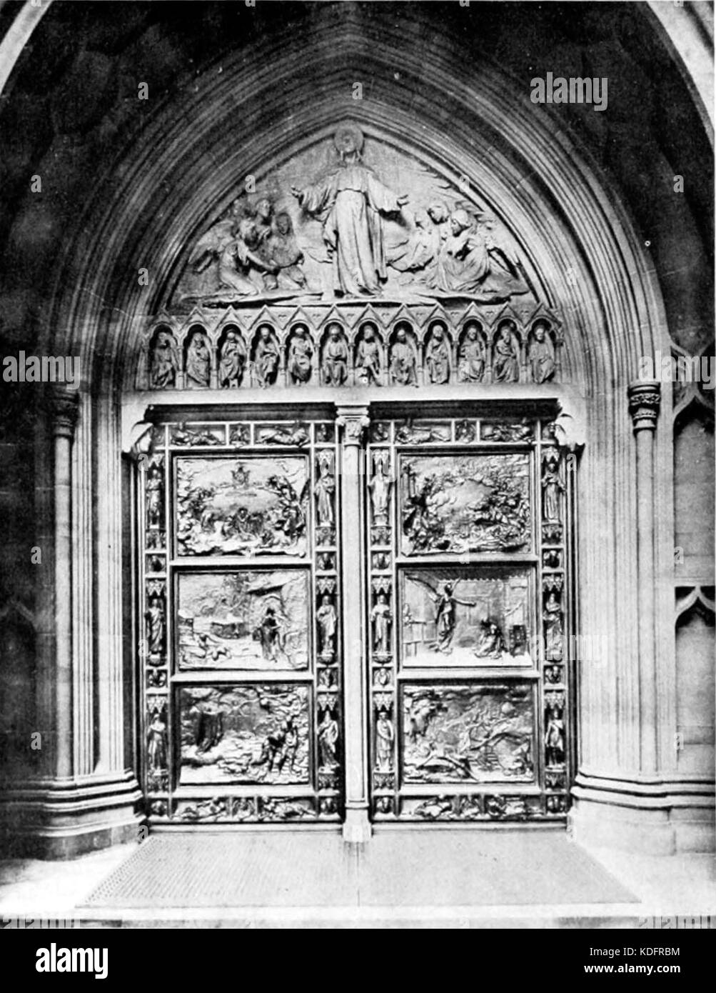 Schevill Karl Bitter Trinity Gate Stock Photo - Alamy