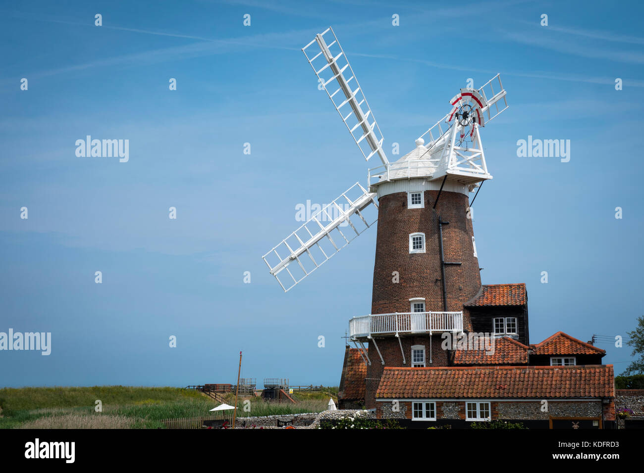 Cley Windmill Cley next the Sea Norfolk England Stock Photo - Alamy