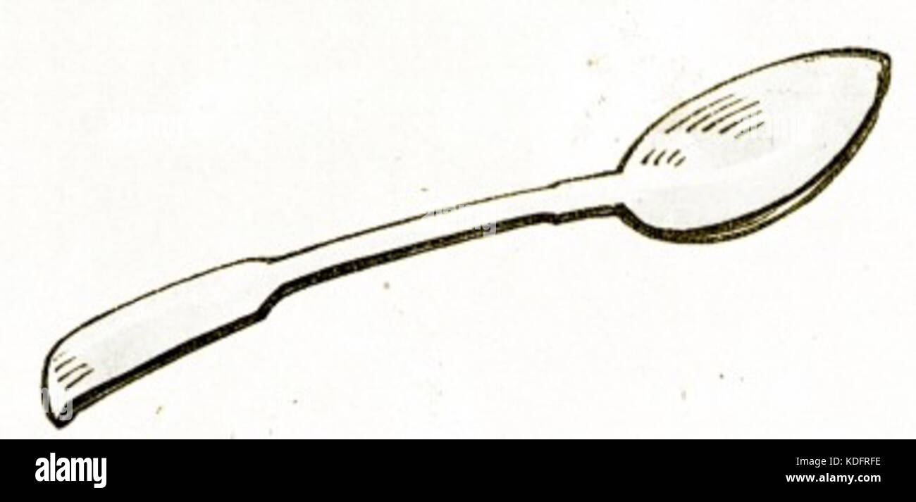 Spoon Pencil Drawing