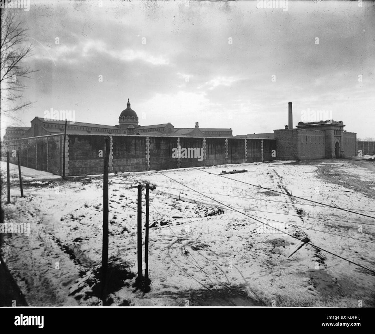Prison Bordeaux Montreal 1912 Stock Photo - Alamy