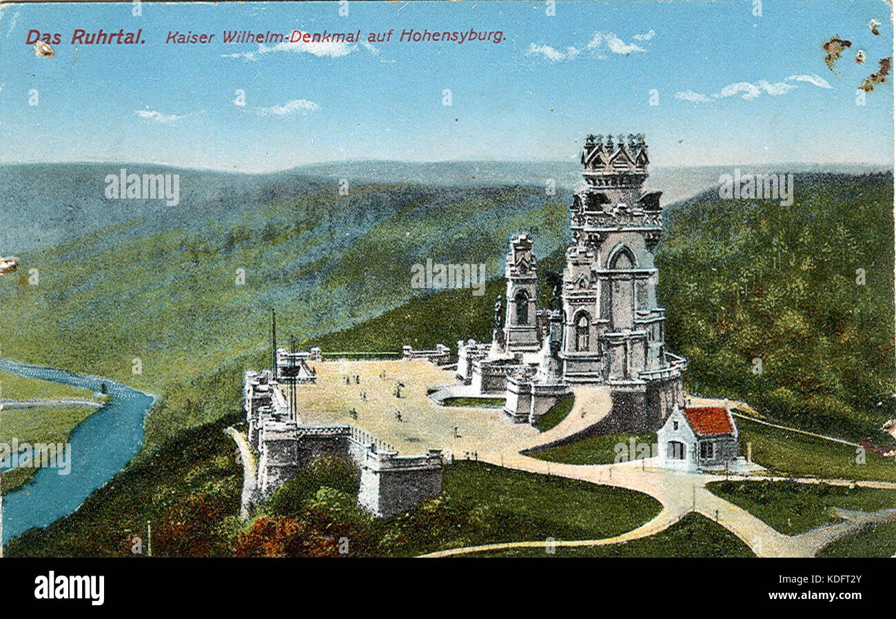 Hohensyburg Denkmal Stock Photo - Alamy