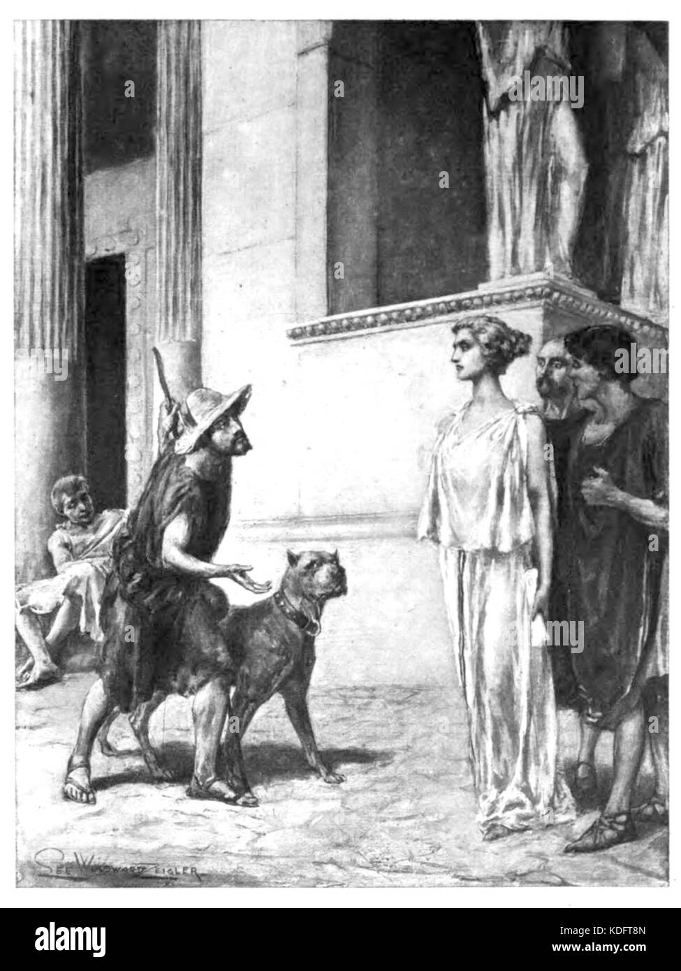 Hypatia by Charles Kingsley Lee Woodward Zeigler chapter 08 Stock Photo ...