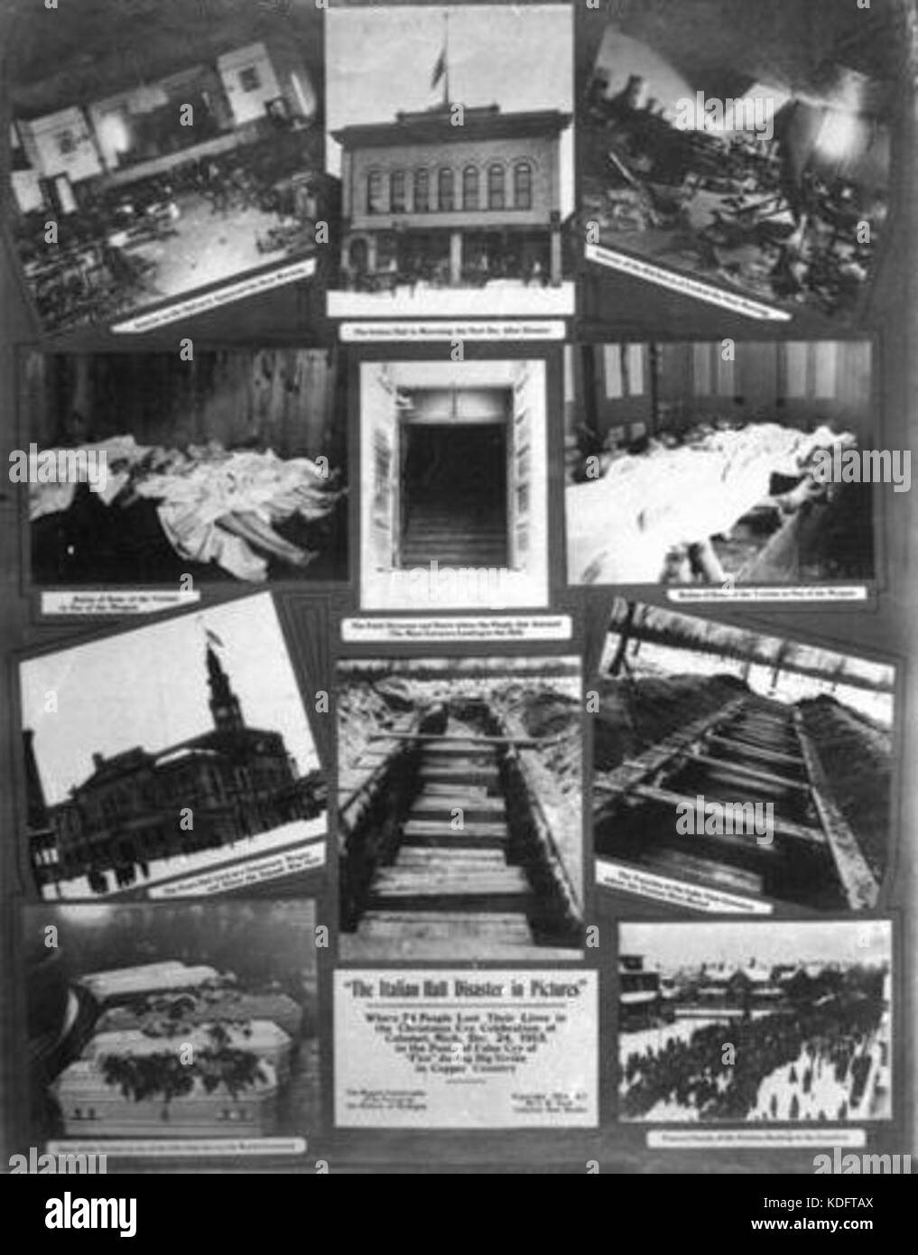 Italian Hall Disaster in Pictures Stock Photo - Alamy