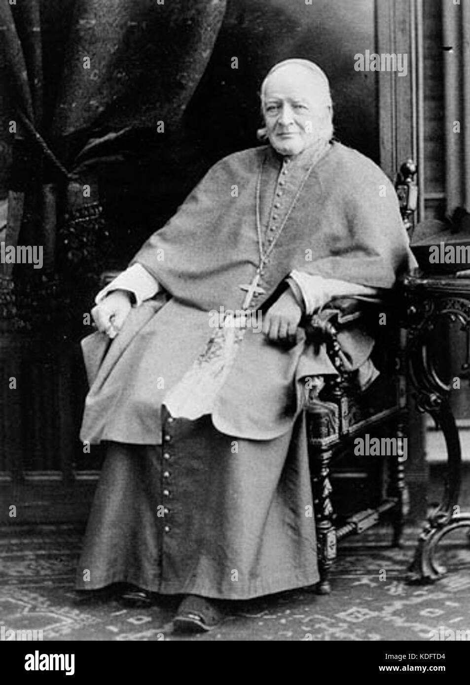 Ignace Bourget as Archbishop Stock Photo - Alamy
