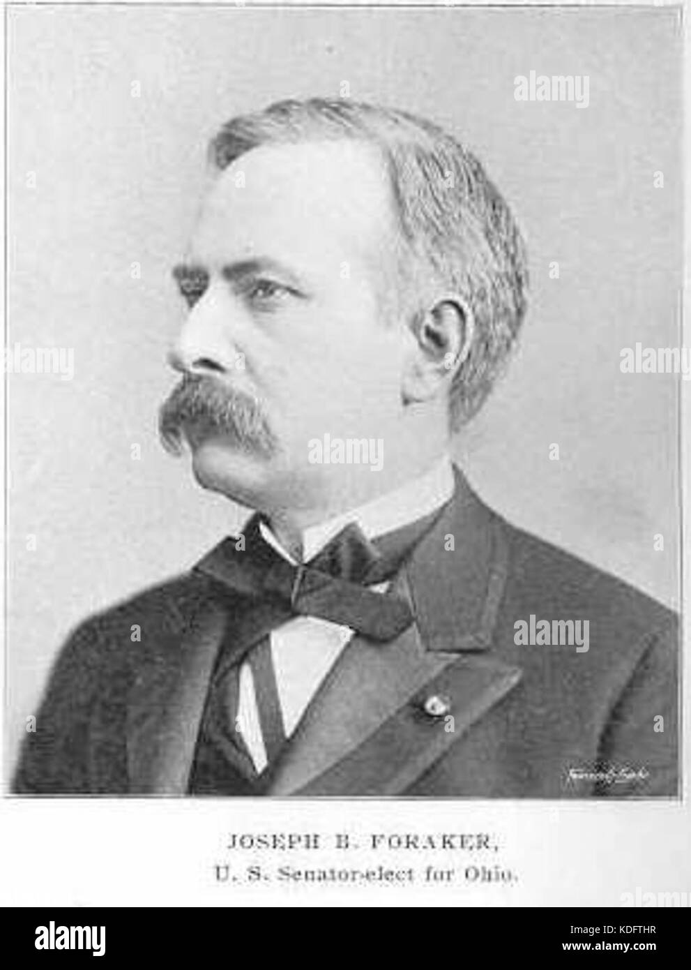 Joseph B. Foraker 1896 2 Stock Photo - Alamy