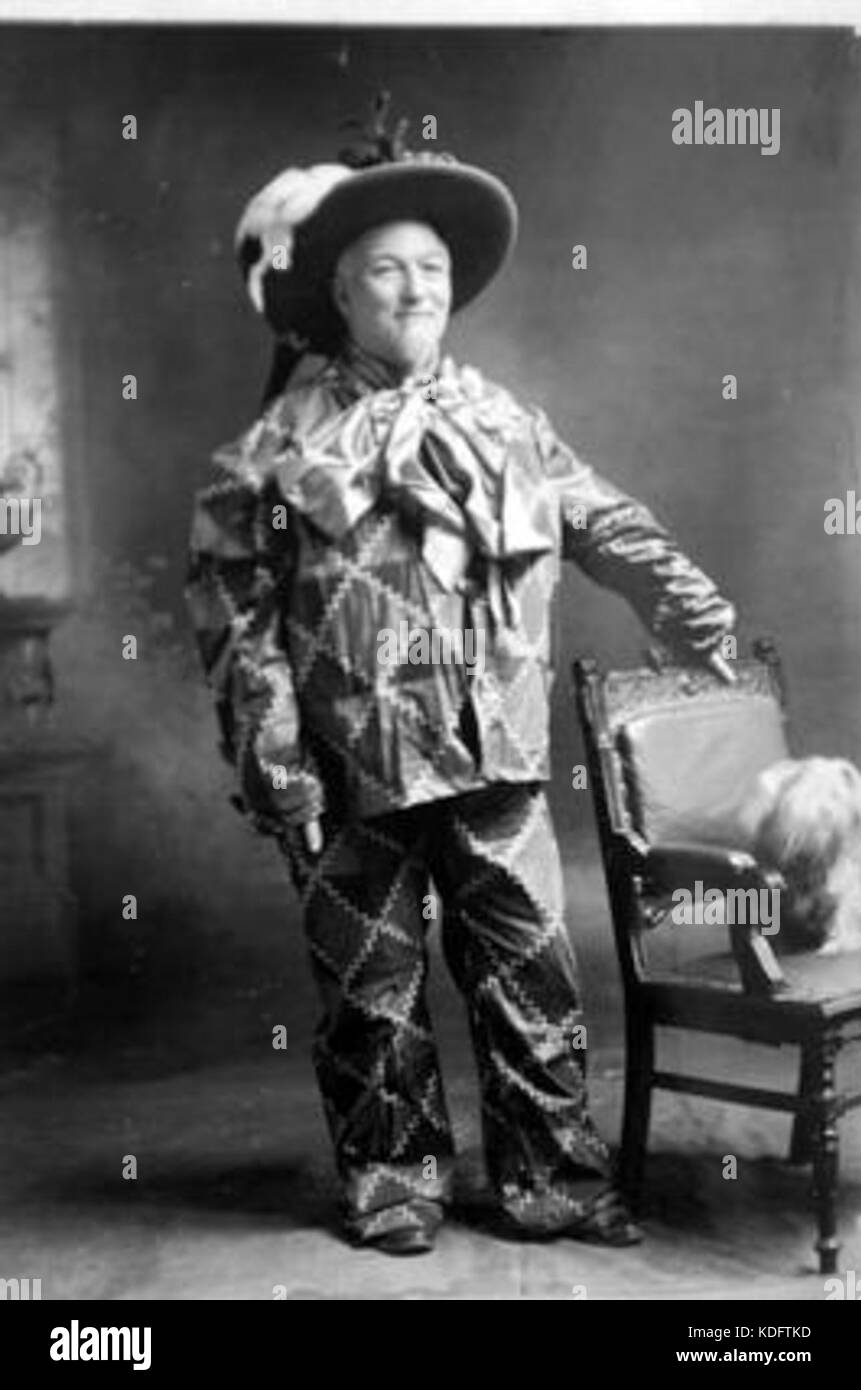 James Edgar clown Stock Photo - Alamy