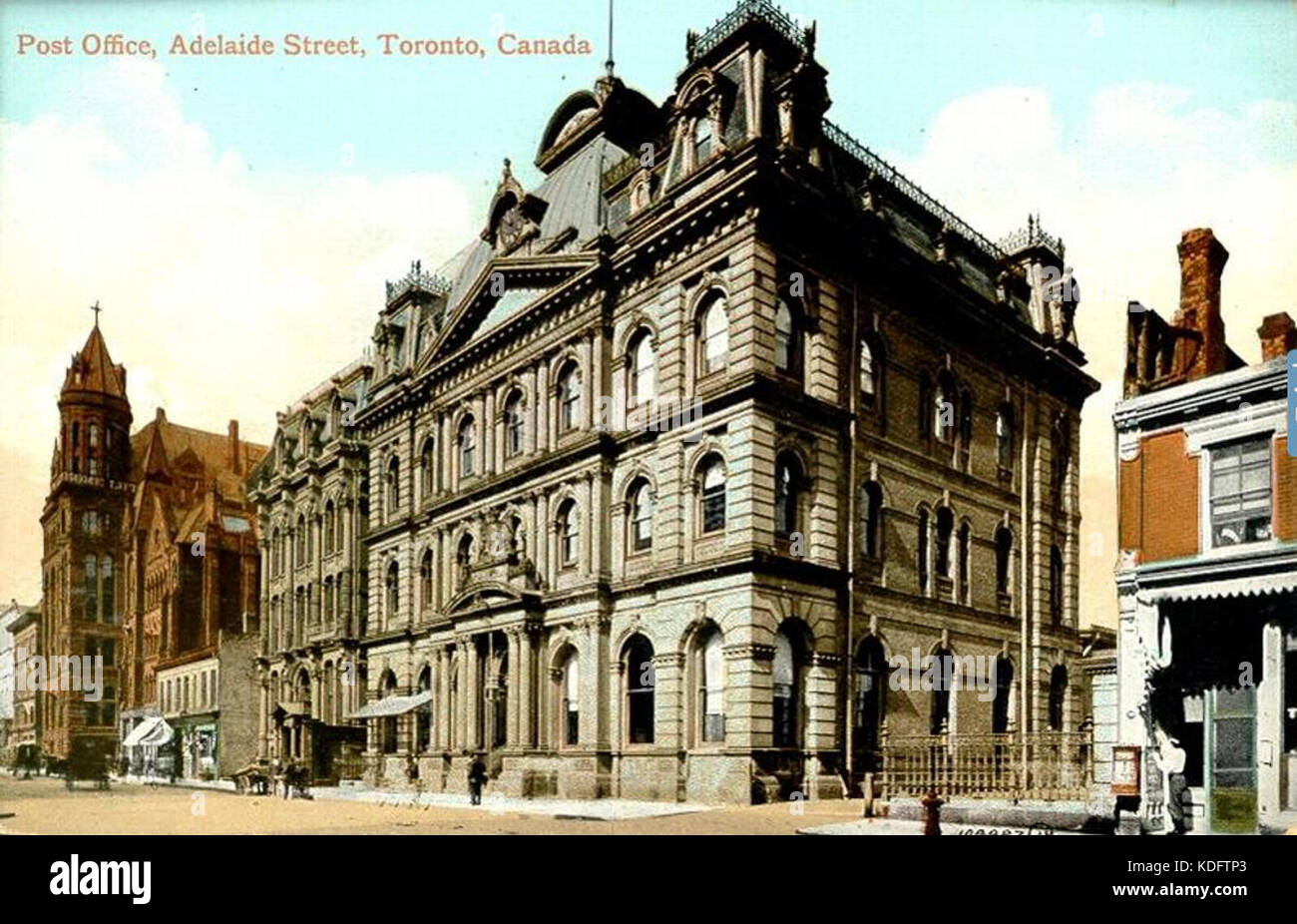 Post Office, Adelaide Street, Toronto, Canada Stock Photo - Alamy