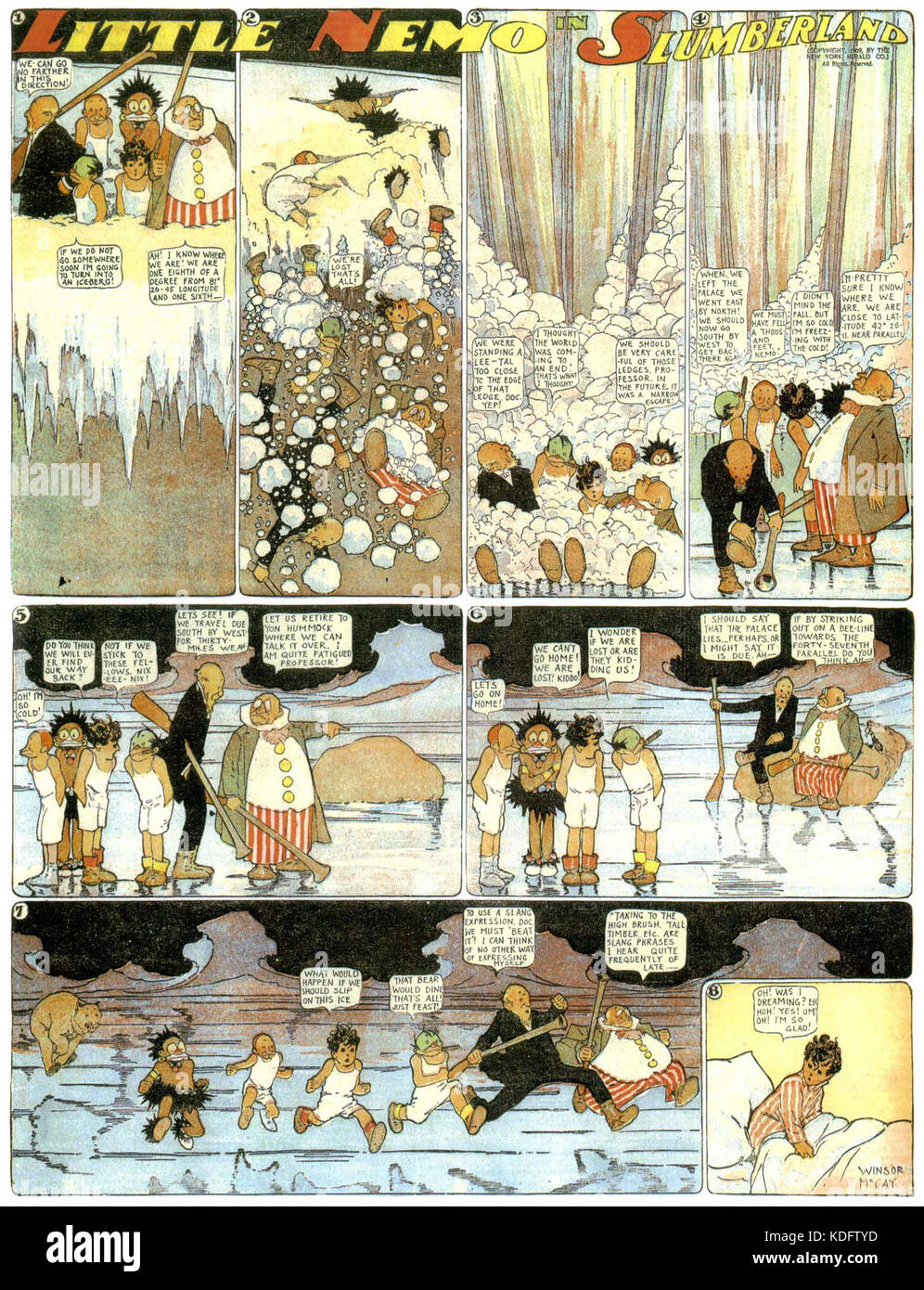 Little Nemo 1909 11 07 Stock Photo - Alamy