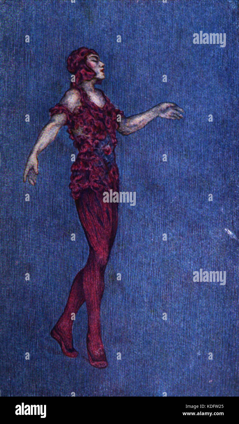 La Spectre de la Rose The Art of Nijinsky Stock Photo - Alamy