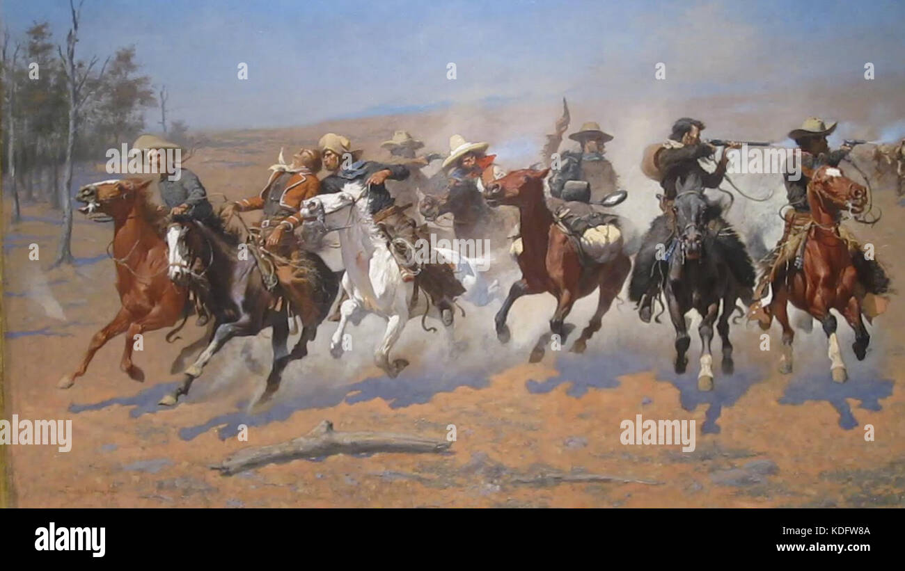 Remington frederic dash timber hi-res stock photography and images - Alamy